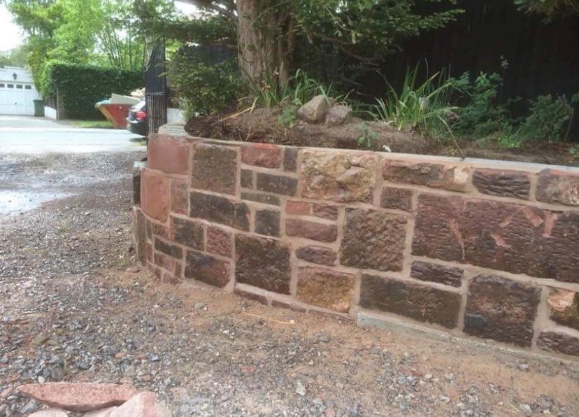 Heritage Stonework | Sandstone Walling Wirral