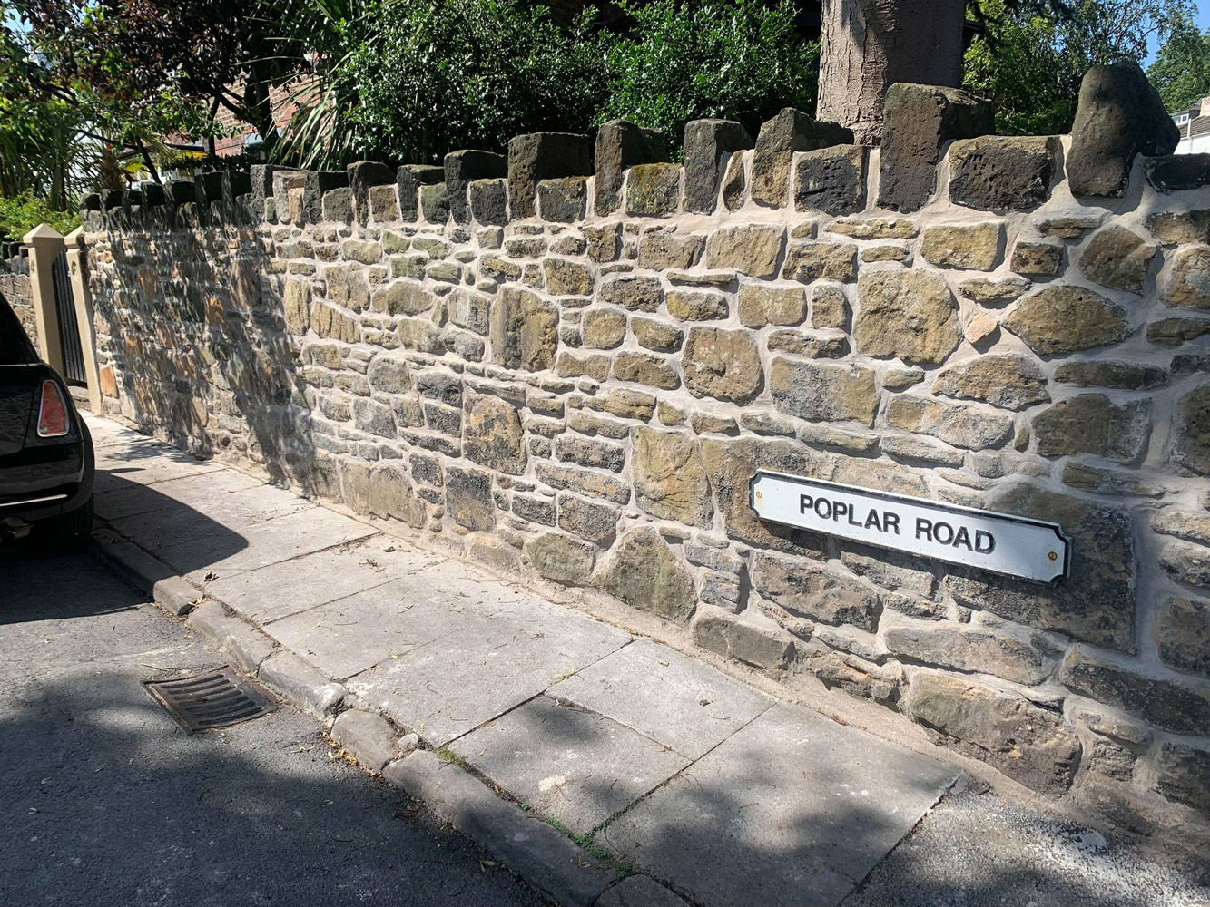 Heritage Stonework | Sandstone Walling Wirral